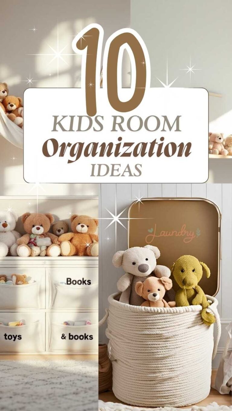 Simple Kids Room Organization Ideas To Say "GOODBYE" To Clutter ...